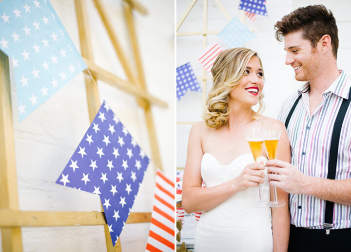 Soft + Romantic 4th of July Wedding Inspiration - Jenna Bechtholt ...