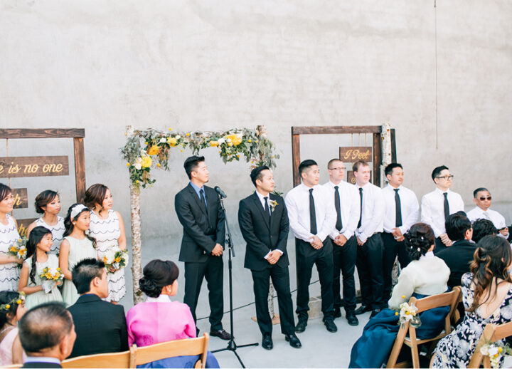BoxEight Studios Downtown Los Angeles Wedding // Chris + Justine