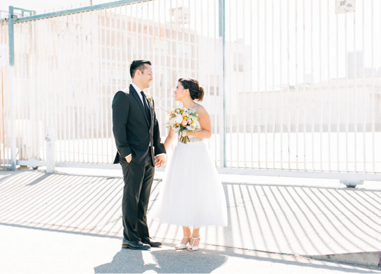 BoxEight Studios Downtown Los Angeles Wedding // Chris + Justine