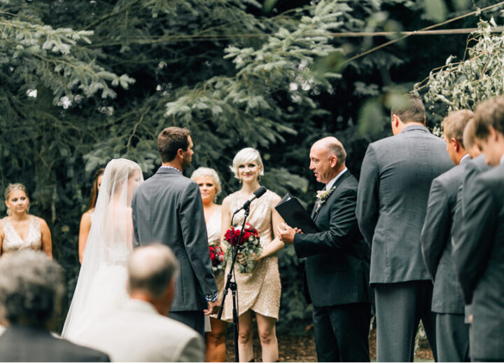 A Rustic Seattle Wedding in the Woods // Lance + Annika - Jenna ...